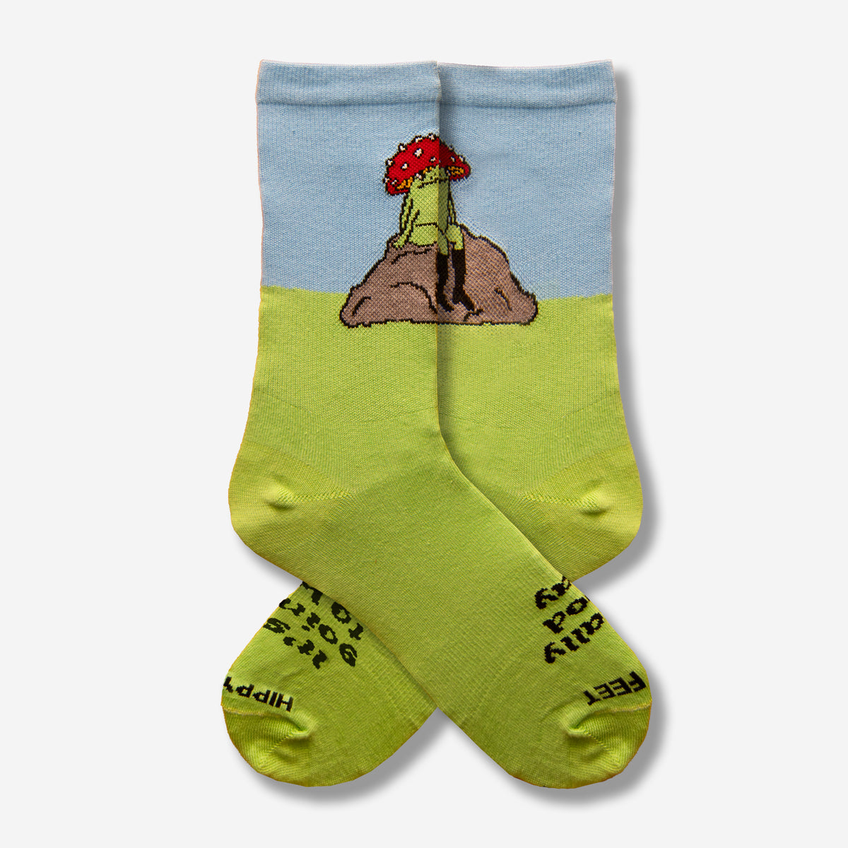 The Little Frog "It's going to be a really good day" — Hippy Feet