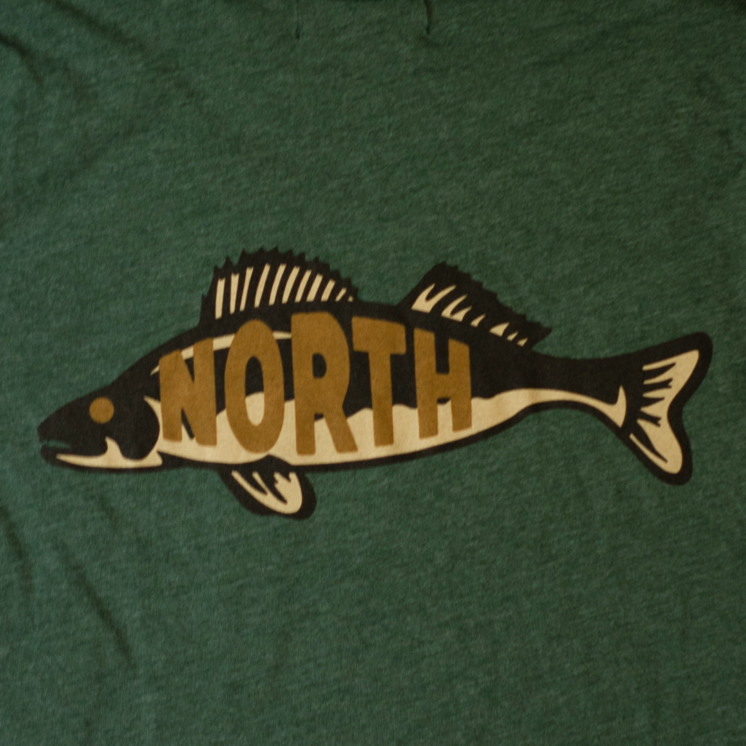 Northern Walleye Tee — Hippy Feet