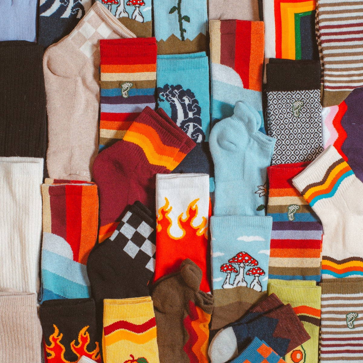 Sock of the Month Club - Sock Subscription - Hippy Feet